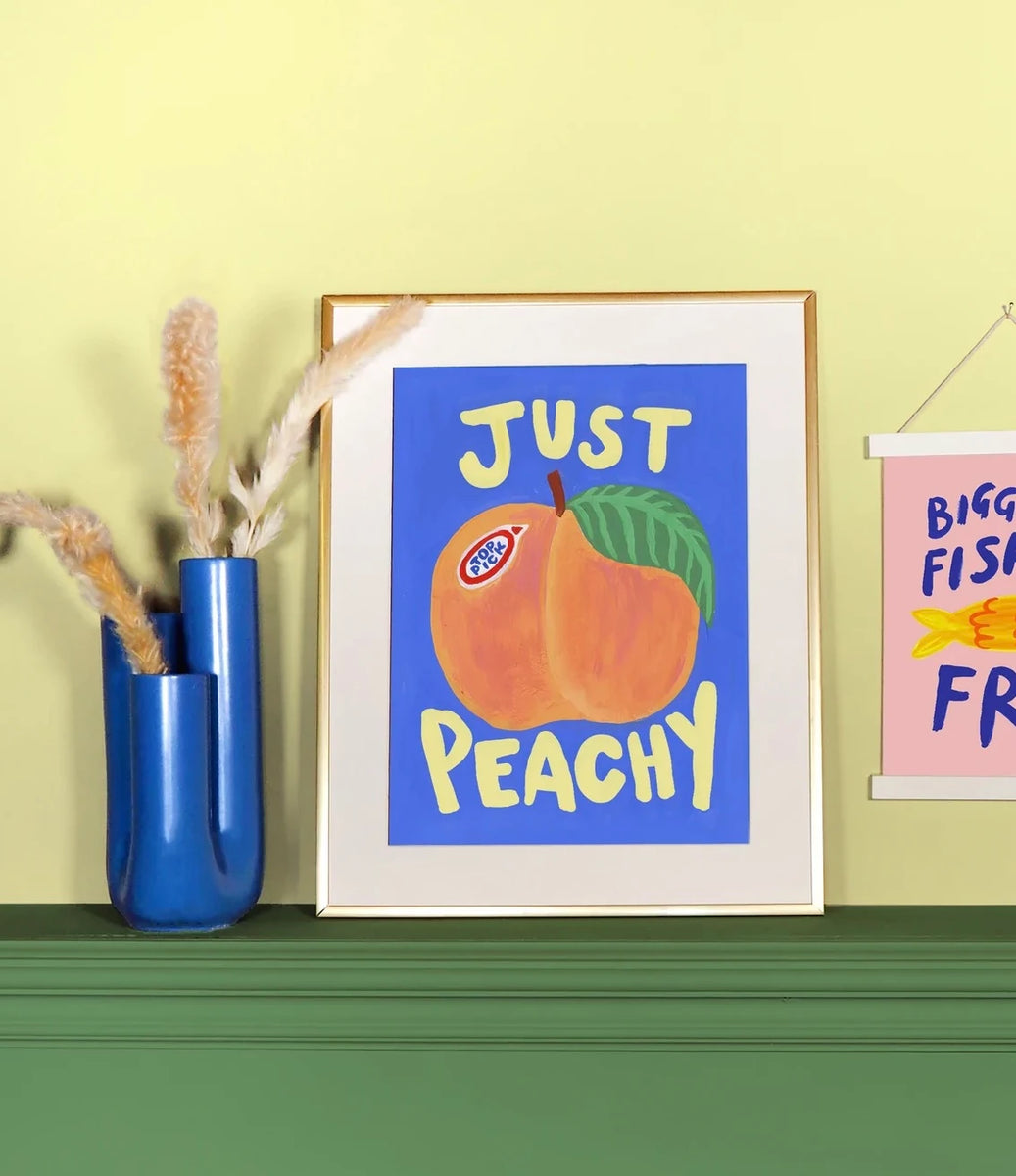 Just Peachy - A4 Print – otherkids